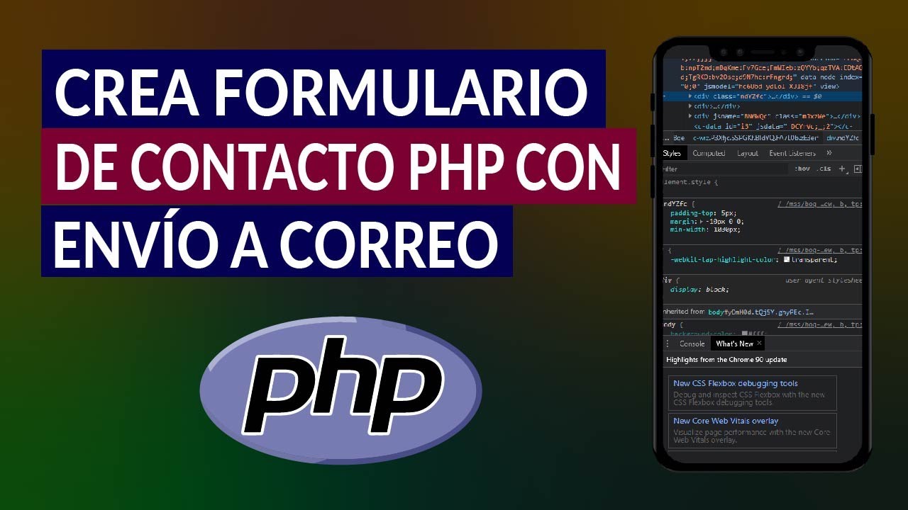 Cómo Crear un Formulario de Contacto PHP con Envío a Correo Electrónico - Paso a Paso