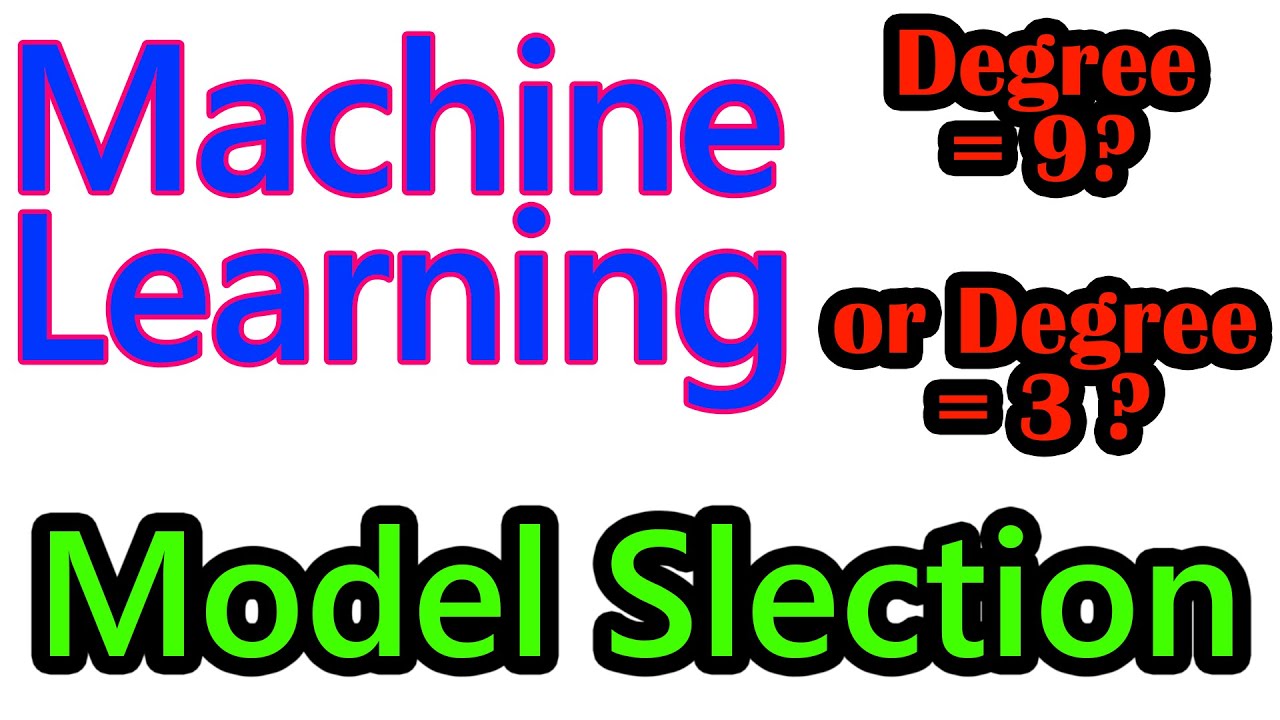 Machine Learning and Pattern Recognition - Introduction to Model Selection