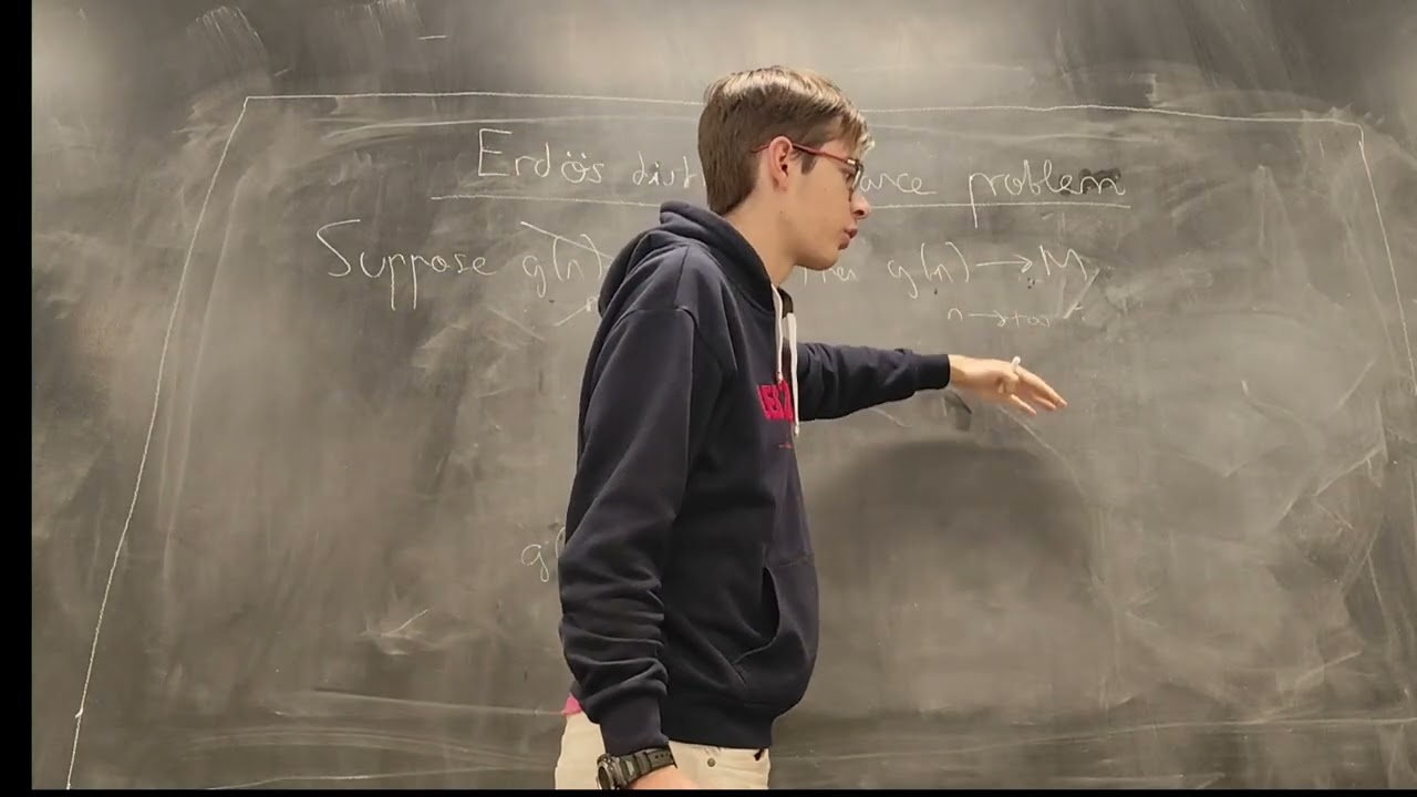 The Erdös distinct distance problem