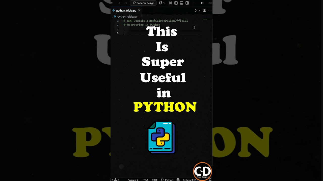 This Trick Is Super Useful In Python #python #programming #coding