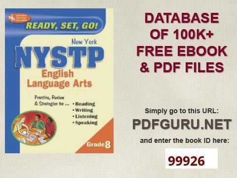 NY 8th Grade English Language Arts New York State Elementary Test Prep