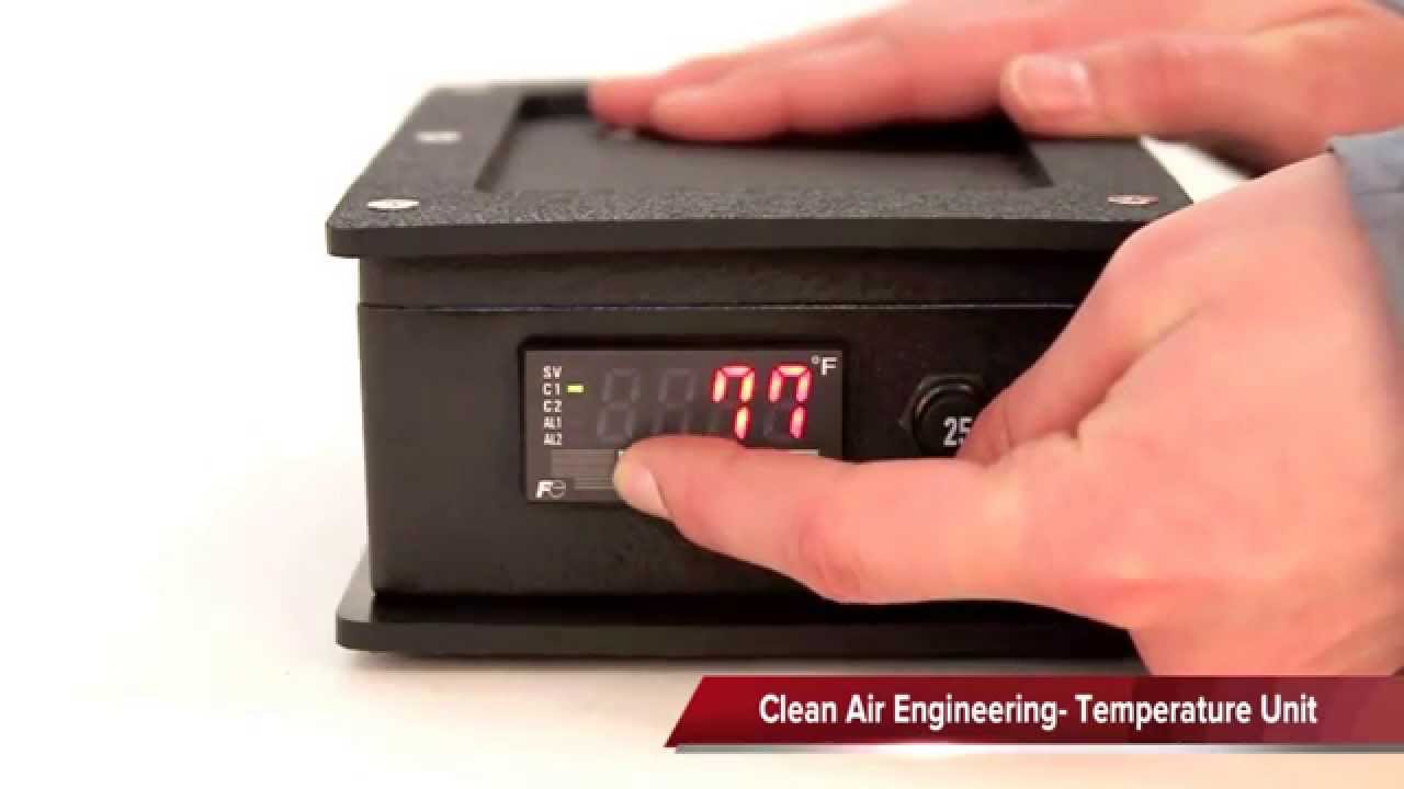 Clean Air Engineering- Fuji Electric PXR3 Temperature Controller Tutorial