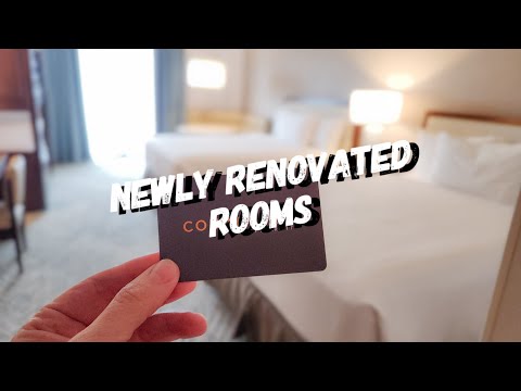 NEWLY RENOVATED ROOMS AT COURTYARD MARRIOTT ANAHEIM THEME PARK ENTRANCE DISNEYLAND HOTEL