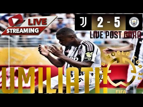 JUVENTUS - Manchester City 2-5 | PEP INGIOCABILE, UMILIATI & SECONDI DEL GIRONE!!! [LIVE POST GARA]