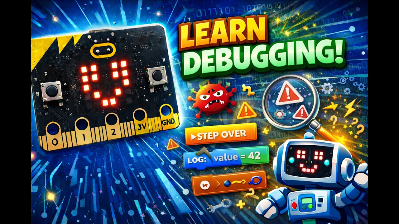 Debugging in MakeCode for micro:bit | Beginner Tutorial