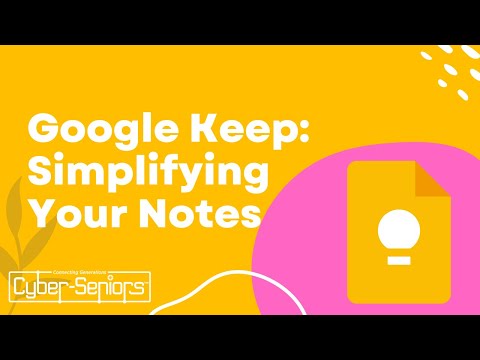 Google Keep: Simplifying Your Notes