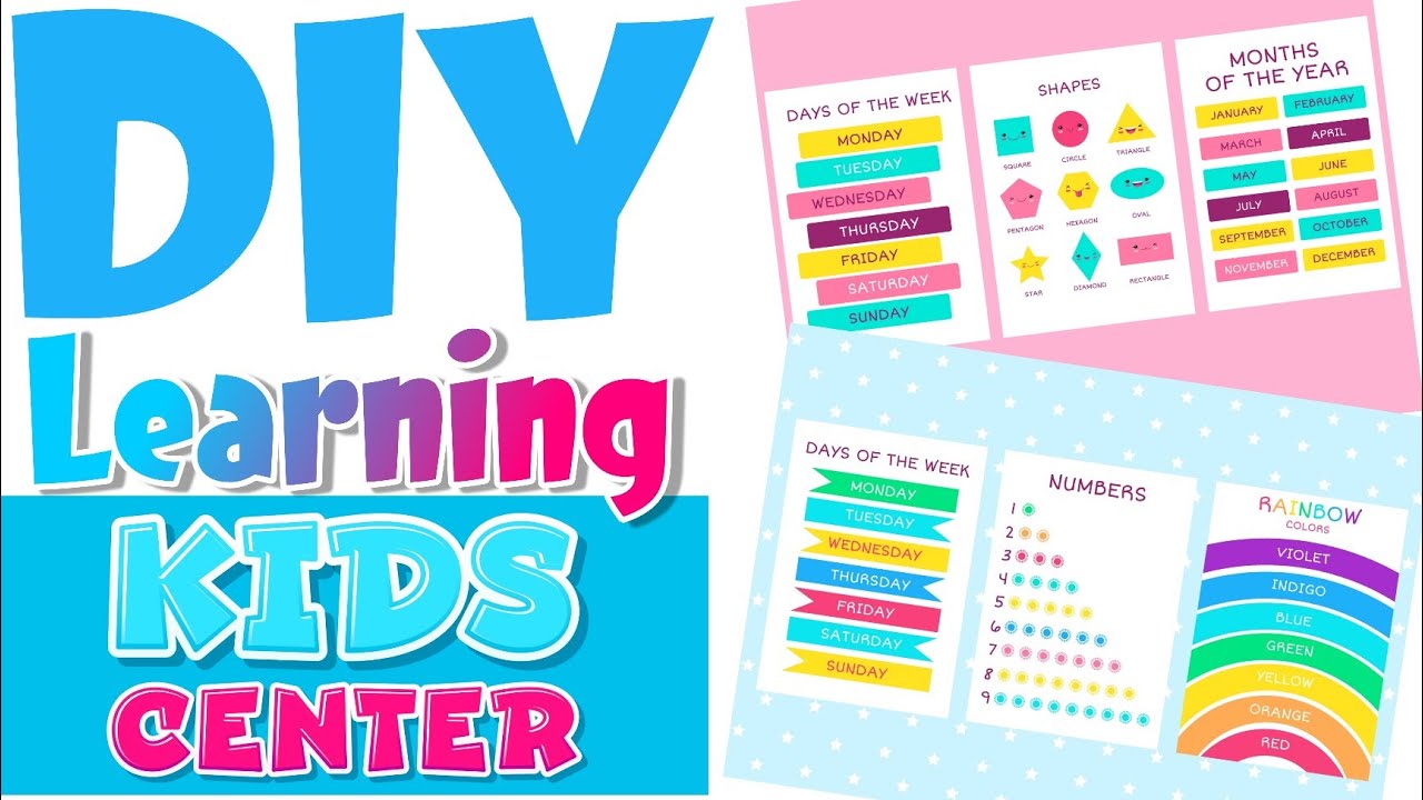 DIY| Kid's Learning Center