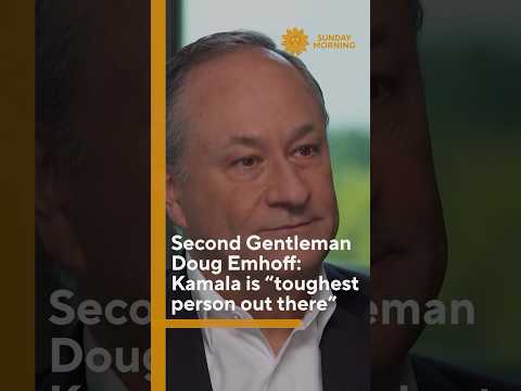Dough Emhoff says Kamala Harris is "the toughest person out there" #shorts