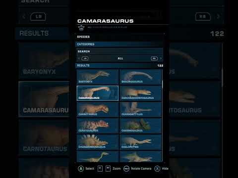 How to pronounce: Camarasaurus 🔊 #jurassicworldevolution2 #jwe2 #jurassicworld