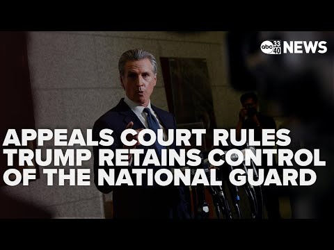 Appeals court rules Trump can retain control of National Guard troops in LA