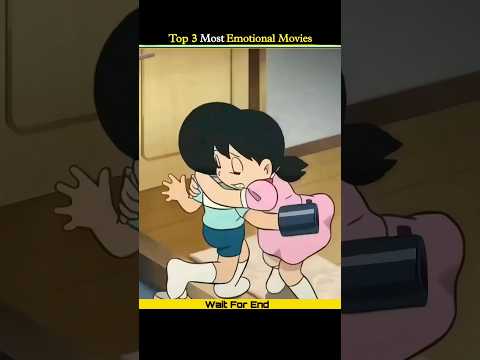 Top 3 Most Emotional Movies Of Doraemon | #doraemon #shorts
