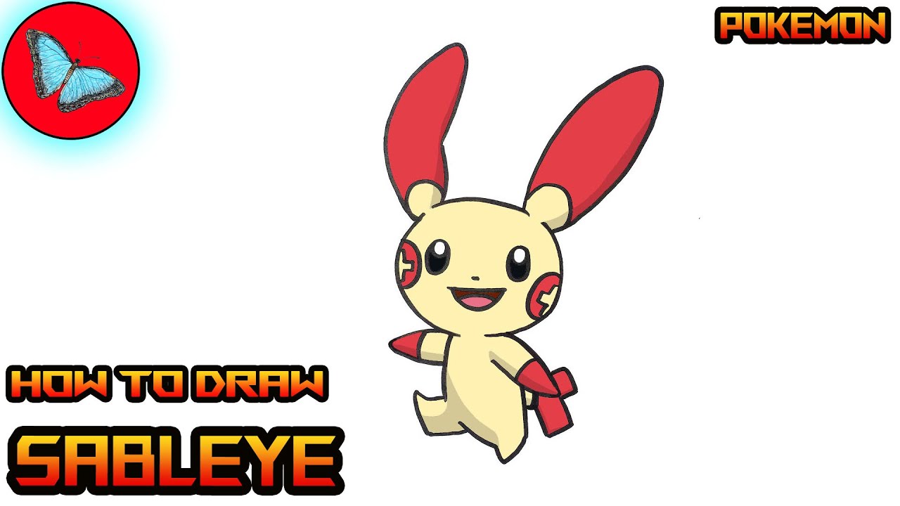 How To Draw Pokemon - Plusle