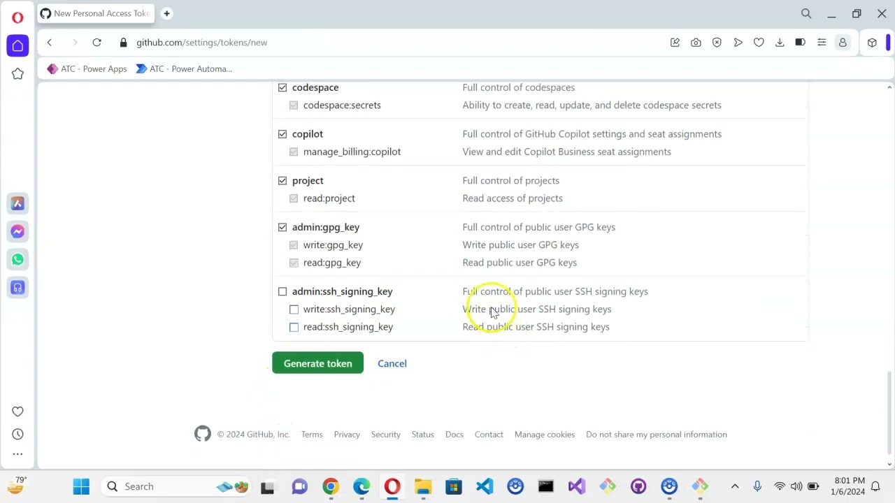 Lesson6 - GitHub Token  - GitHub 1000 Videos