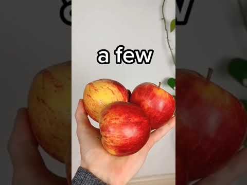 Grammar :- a couple , a few , several , many