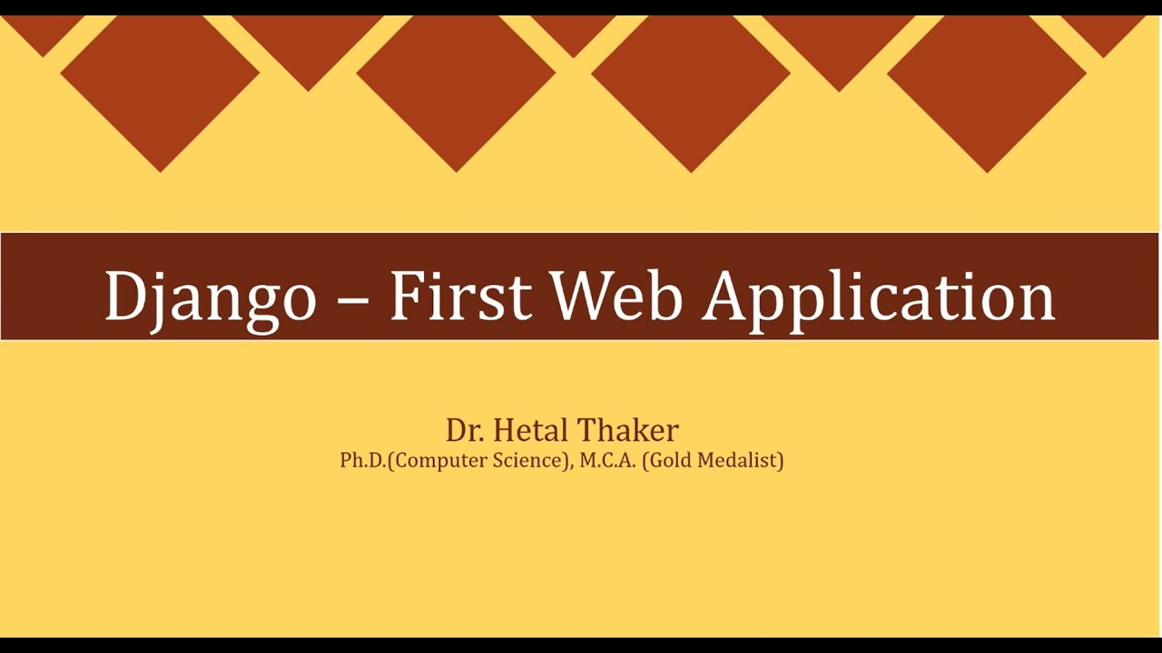 Django   First Web Application