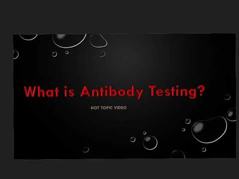 How does antibody testing work?
