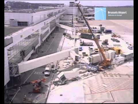 How to .... build a boarding bridge @ Brussels Airport.