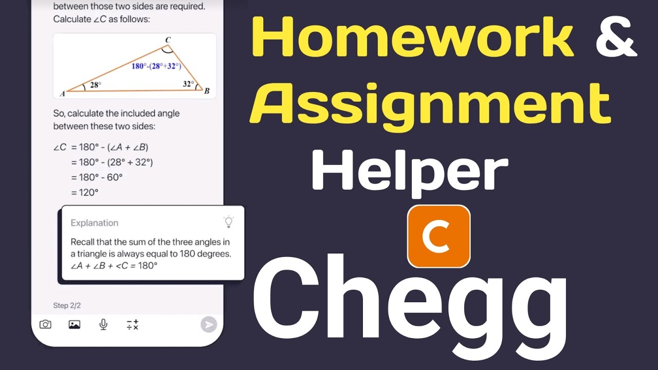 Chegg Study Homework Helper | Step by Step Guide