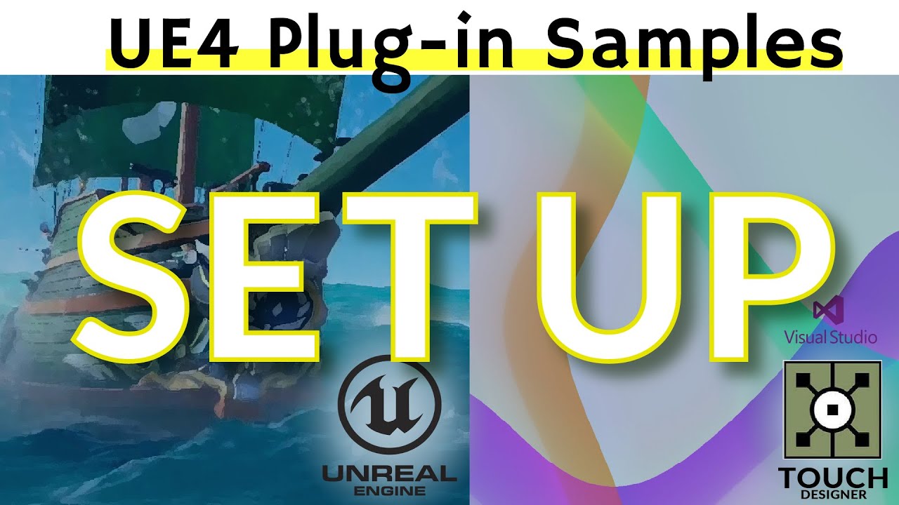UE4 plug-in samples 1/6 - Touchdesigner Tutorial