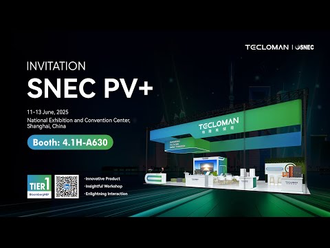 SNEC PV+ 2025 Highlights: Memorable Moments with Tecloman