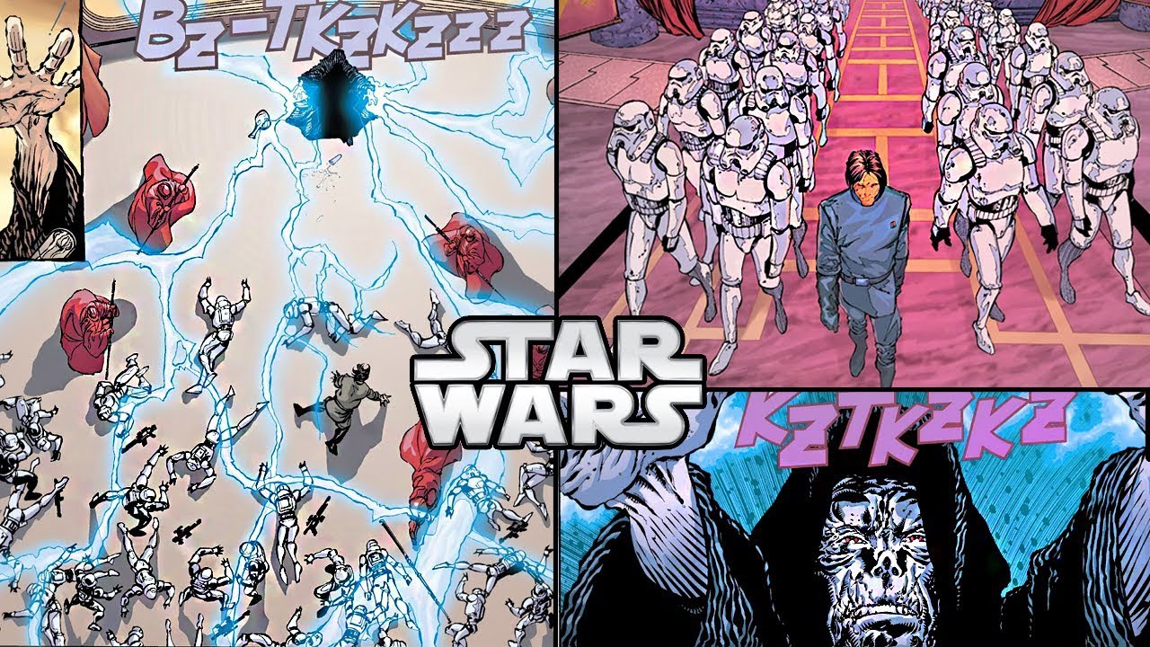 How Palpatine KILLED 50 STORMTROOPERS with UNLIMITED POWER - Star Wars Comics Explained
