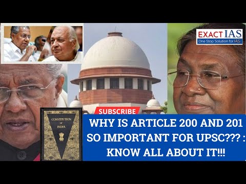 Why is Article 200 & 201 important for UPSC? #articles #keralagovernment #president #moneybill
