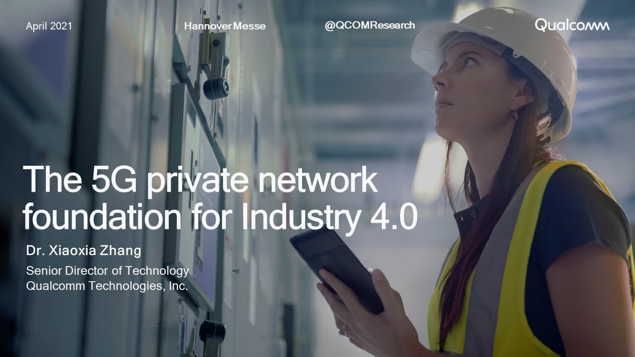 The 5G private network foundation for Industry 4.0