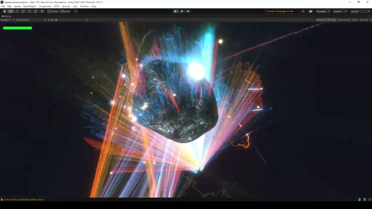 Unity ECS experiment with VFX graph