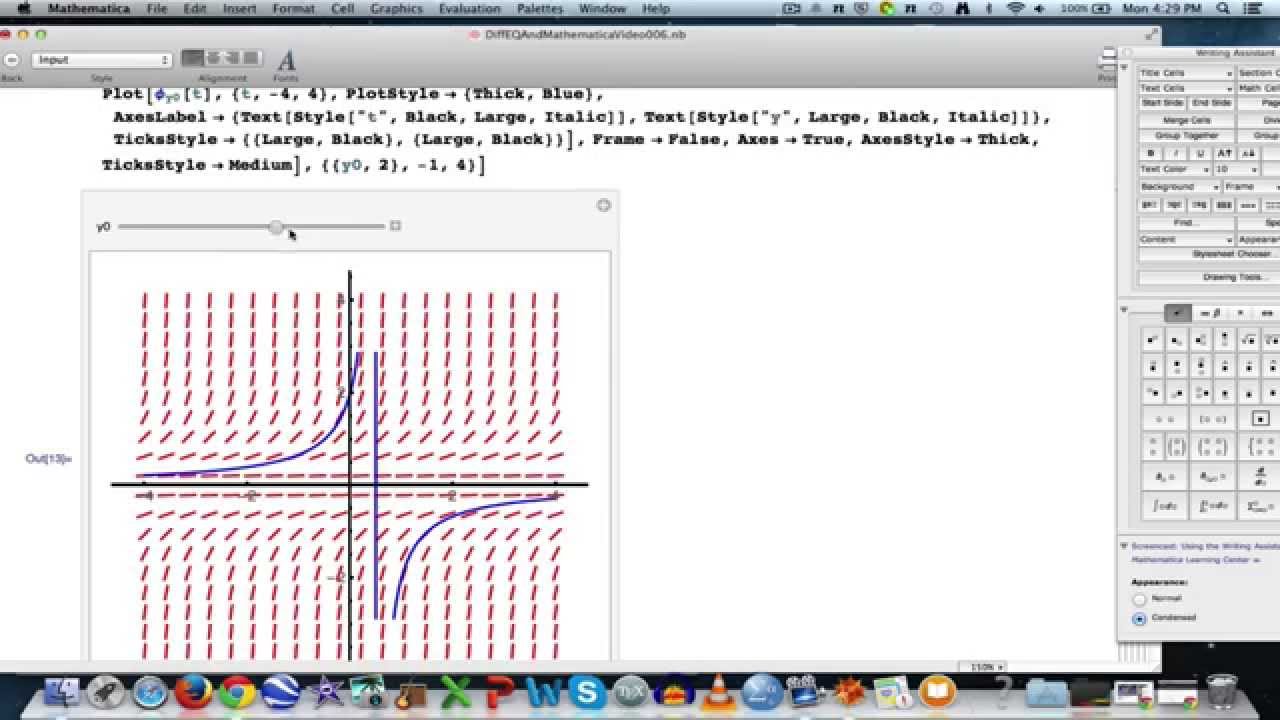 Using Mathematica for ODEs, Part 6 (using DSolveValue, Manipulate, VectorPlot, pure functions)
