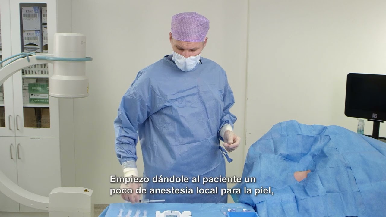 Preparación, inserción y mantenimiento de un catéter venoso central (CVC)