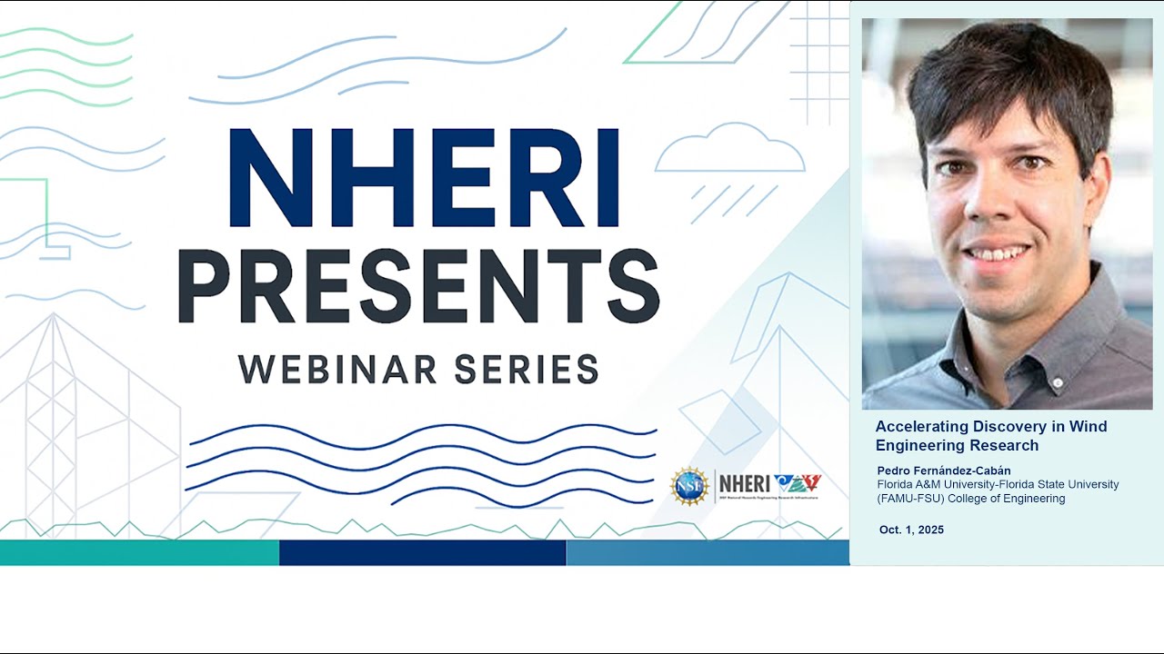 NHERI Presents webinar: Accelerating Discovery in Wind Engineering Research