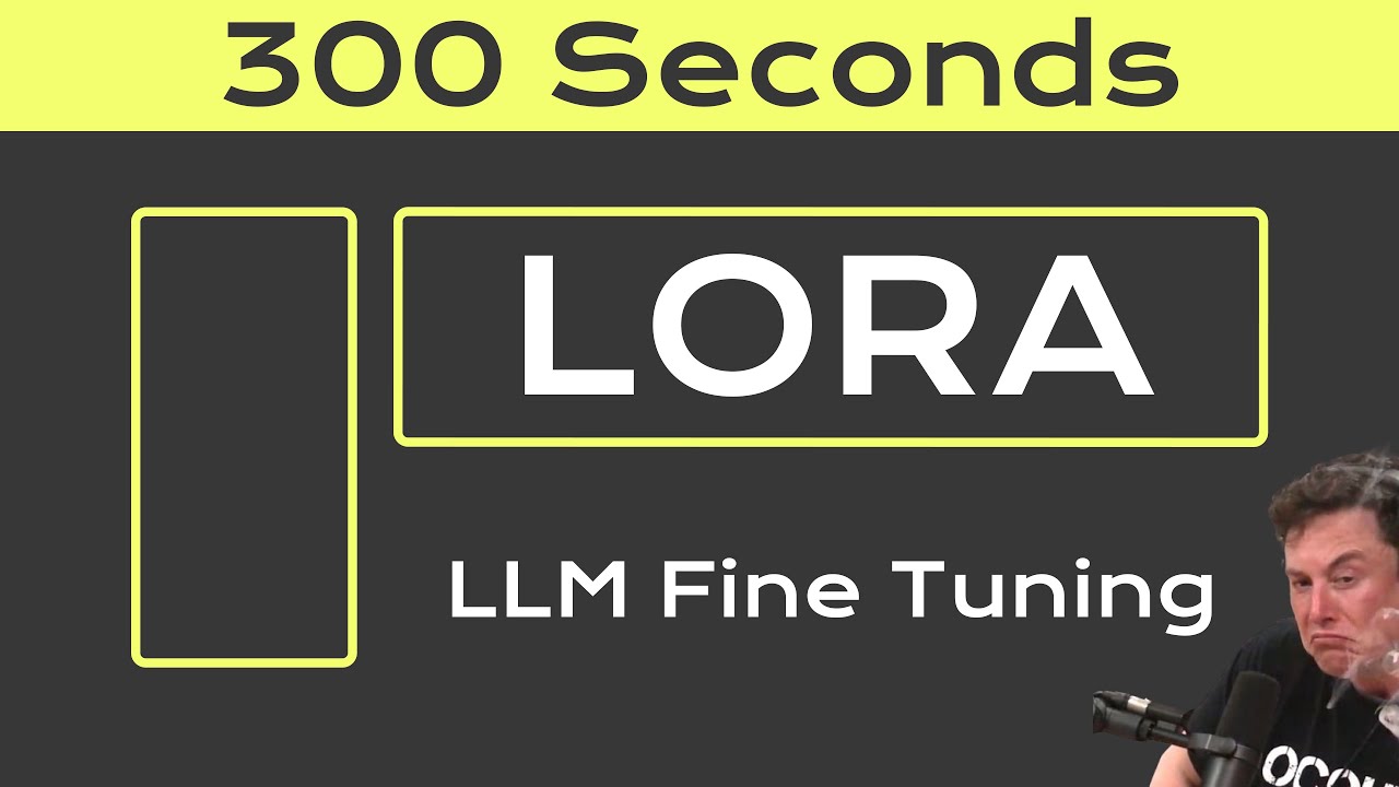 Efficient LLM FINE TUNING - LORA |  Visualized and Explained LORA
