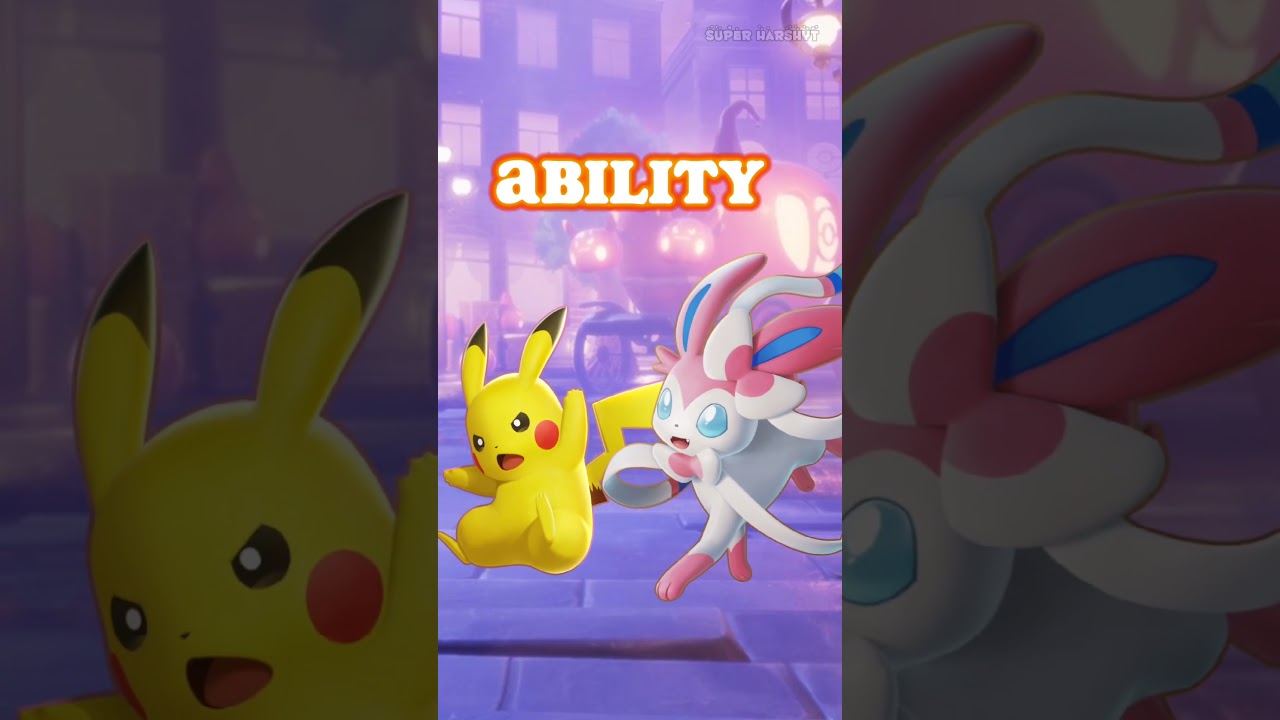 Picachu vs Sylveon in Pokemon Unite #pokemonunite #shorts #shortsfeed