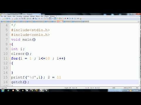 Learn Empty loop or for loop without body in C Language | Hindi - Mind ...