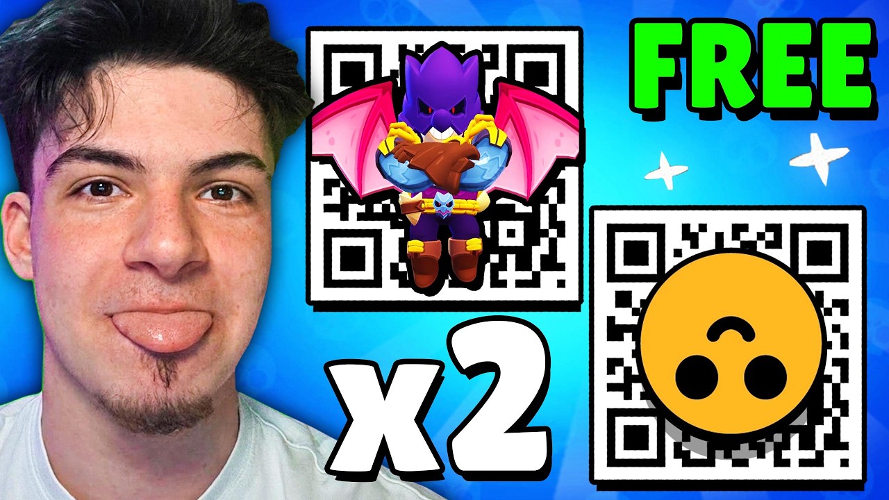 x2 FREE QR CODES EXTRA FOR EVERYONE IN BRAWL STARS!