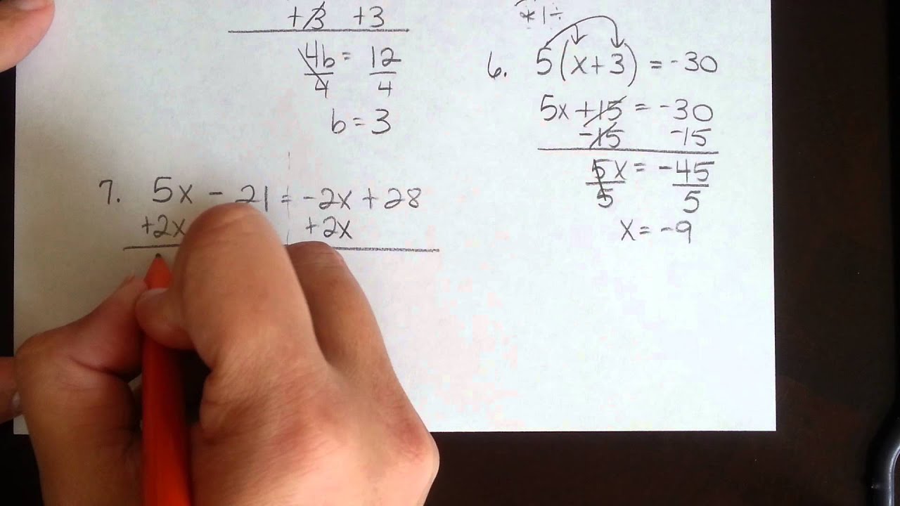 Solving Equations & Inequalities Review of Algebra 1