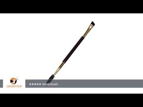 Premium Quality Angled Eyebrow Brush with Spoolie Duo by Pretty BROWS | Review/Test
