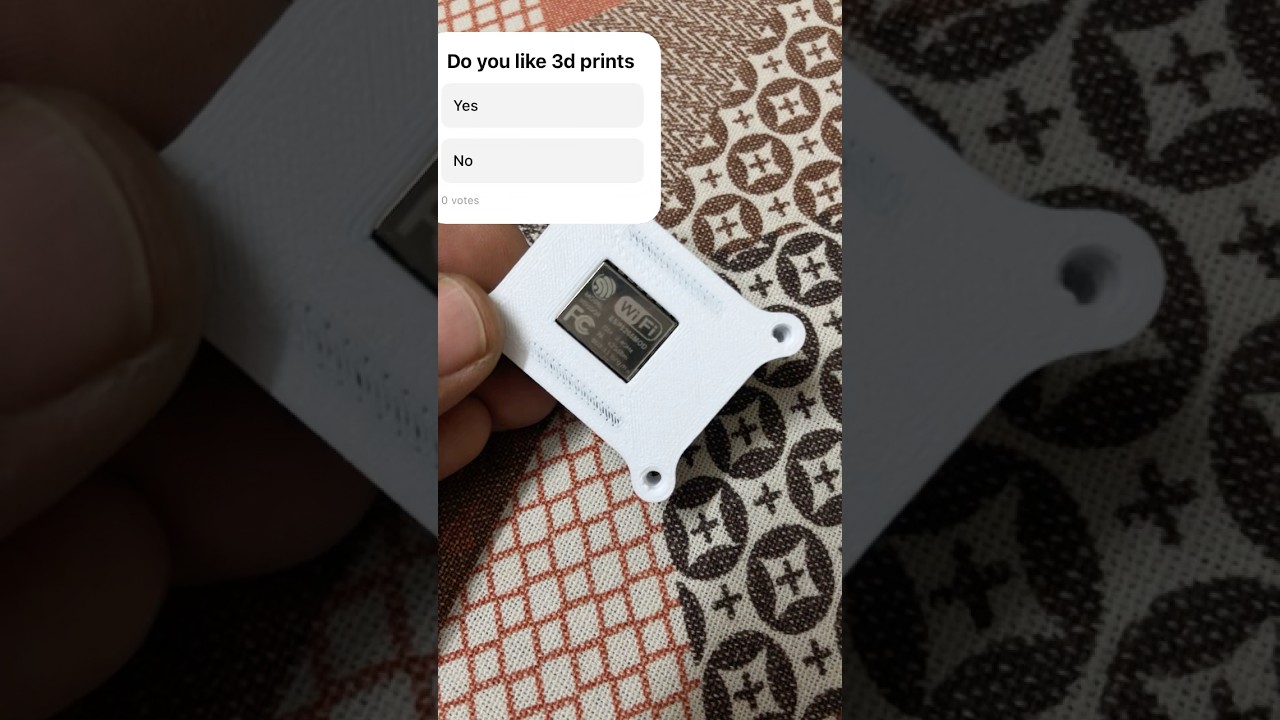 3d printed case for Wemos D1 mini Esp8266 perfect fit &clean design 🔥#3dprinting #wemos #wemos #3d