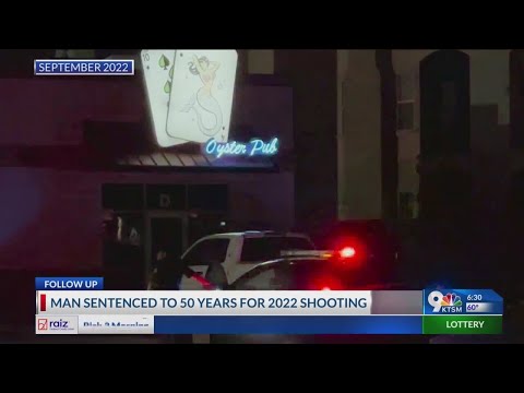 Man sentenced to 50 years for shooting