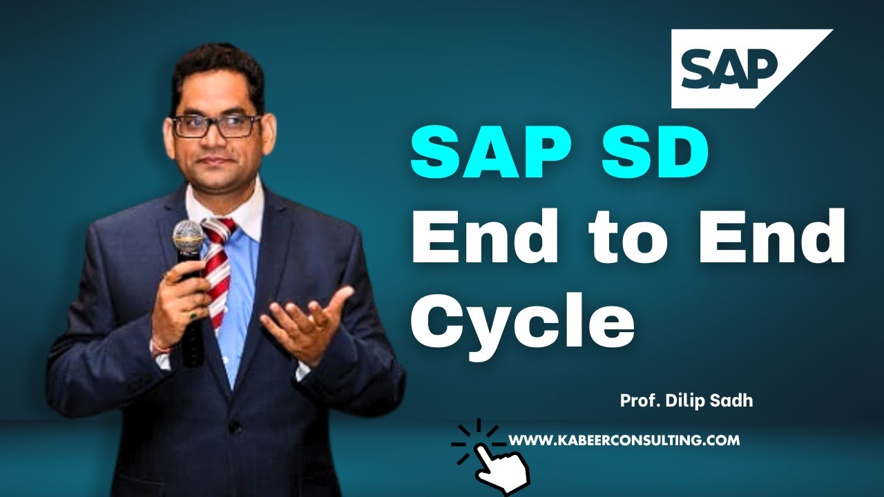 SAP SD End to End Cycle  by Dilip Sadh | #sap #sapsd #sapmodules