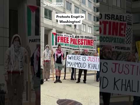 Thousands Demand Justice for Mahmoud Khalil in Washington, D.C. Protest | AC1G