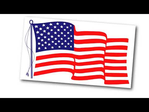 U.S.A. Flag Vinyl Stickers | 8" x 4.50" | available at deSIGNerySigns.com