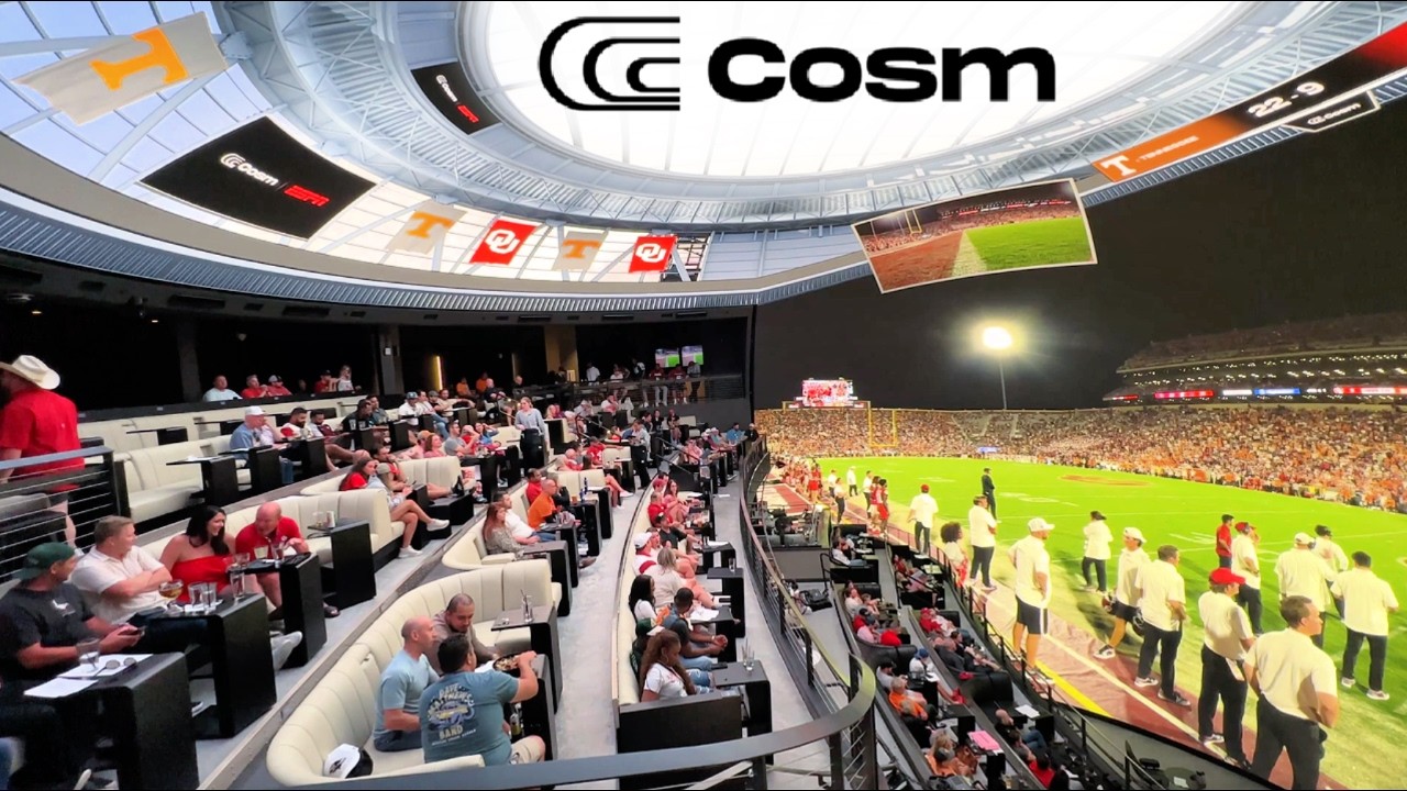 COSM, Dallas Tx | Immersive Sports Sphere Full Tour | 4K Seriously Impressive