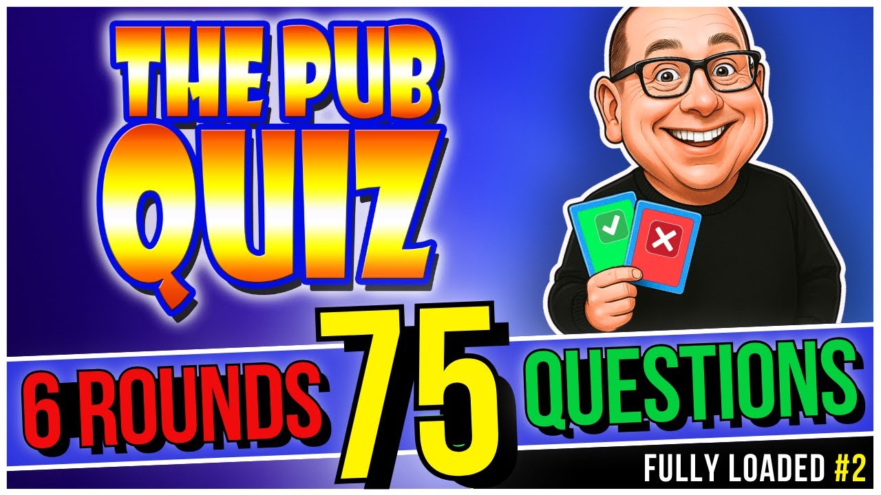 75 Pub Quiz Trivia Questions | General Knowledge Quiz Challenge!