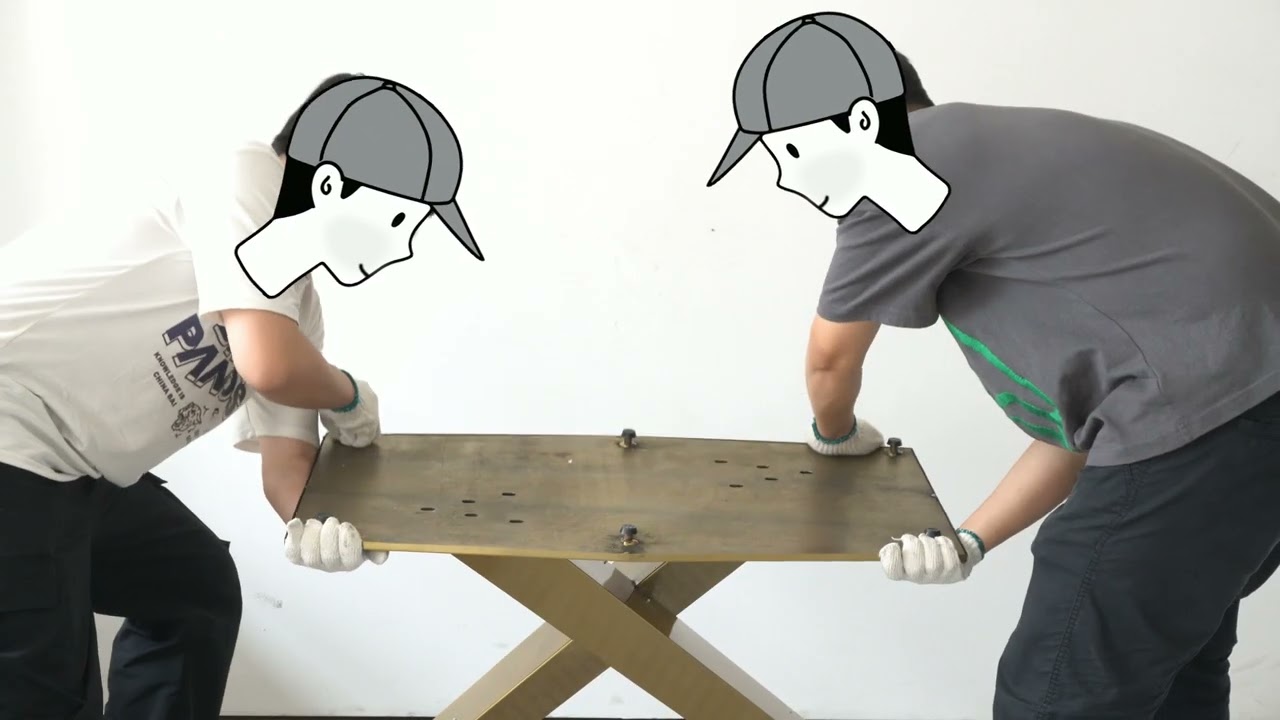 Z 1028 Dining Table Assembly Guide Video