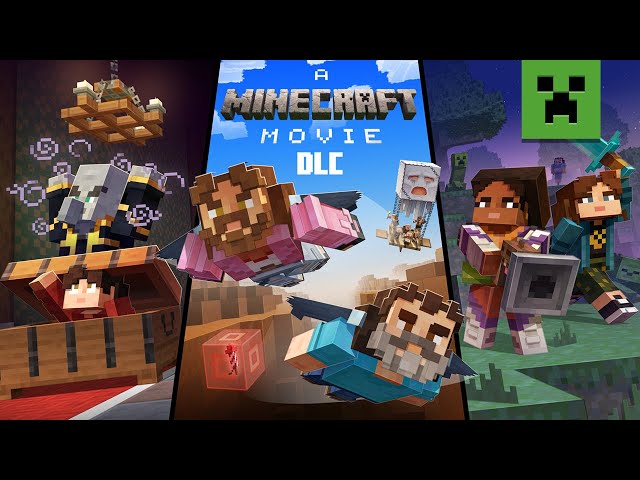 How to get and play A Minecraft Movie DLC for Bedrock Edition