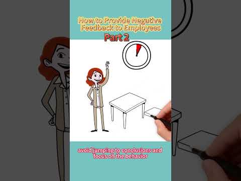 How to Provide Negative Feedback to Employees? part 2