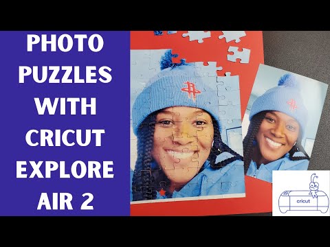 CRICUT EXPLORE AIR 2 FOR BEGINNERS: CRICUT PHOTO PUZZLE