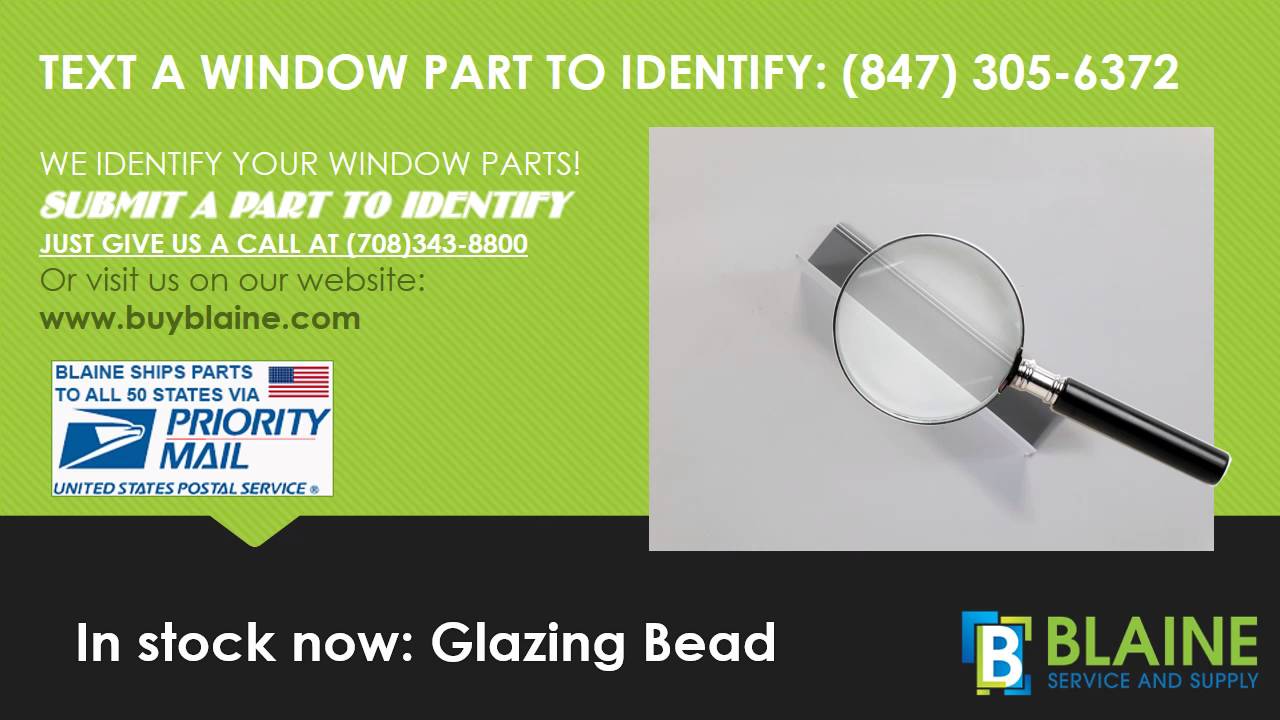 How to identify a casement operator window part