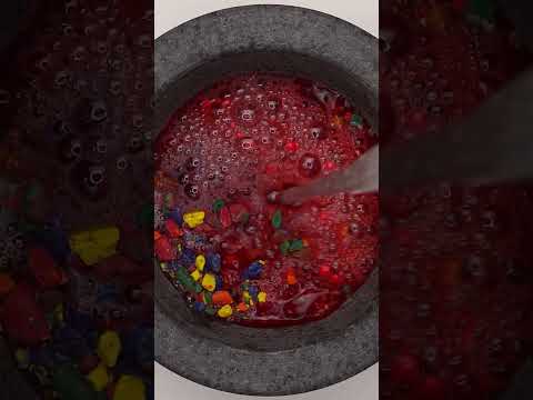 Crayons Face Mask ASMR